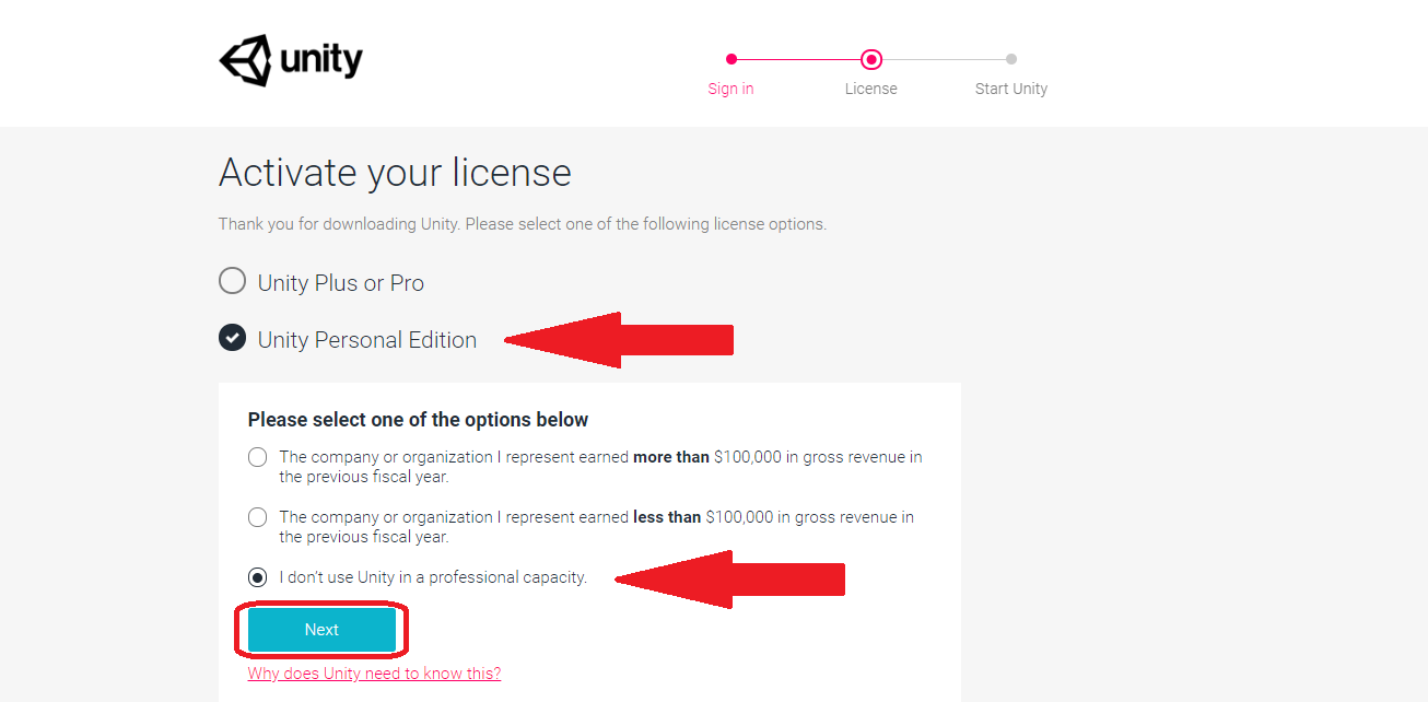 【Windows】Unityのダウンロードとインストール手順の解説① 〜Unity Hubのインストールからライセンス認証まで〜 | ロビンソン研究所
